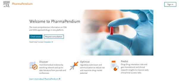How do I register / sign in to PharmaPendium? - Simulation Learning System